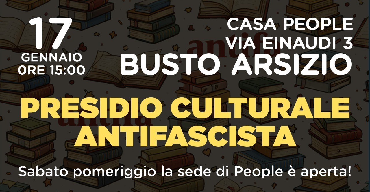 Passaggio al Bosco a Busto, nella sede di People il “Presidio culturale ...
