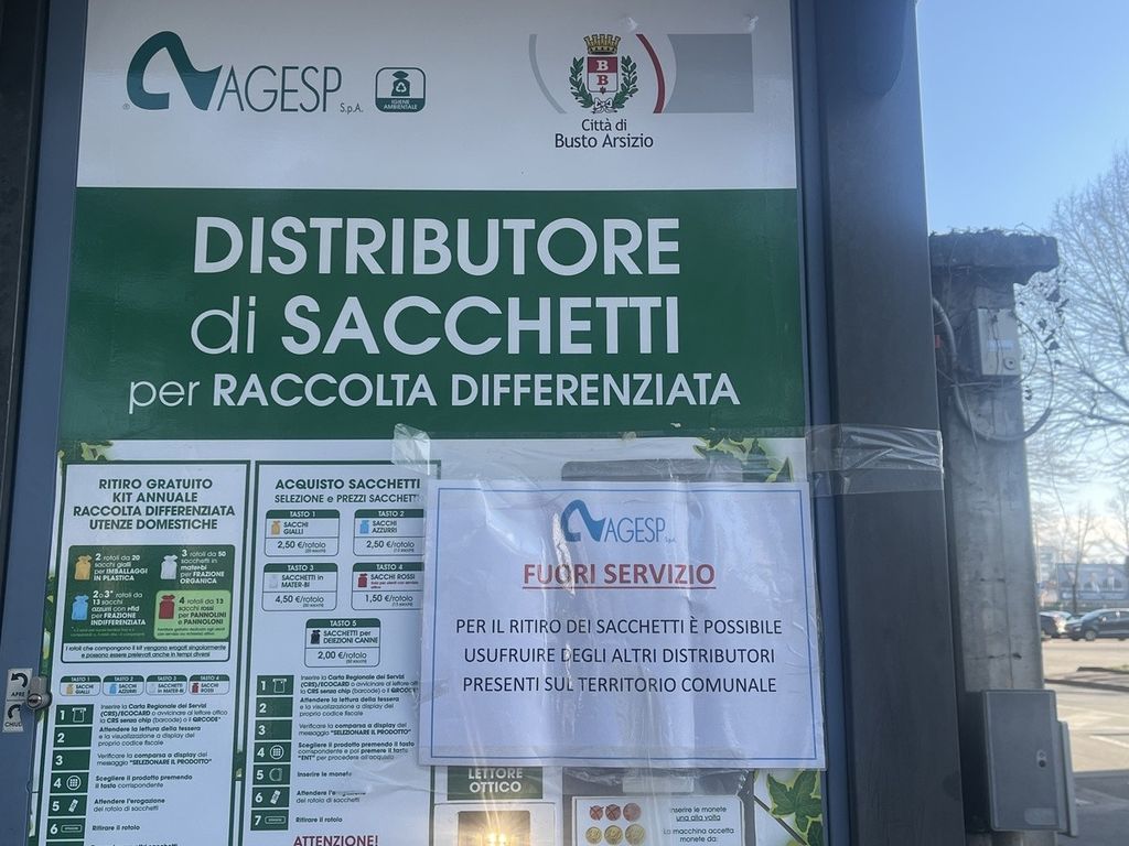 Distributori automatici, caccia ai sacchetti dei rifiuti per il 2026 ...