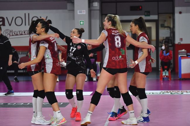 A2 femminile: Futura Volley Giovani senza punti contro Mondovì ...